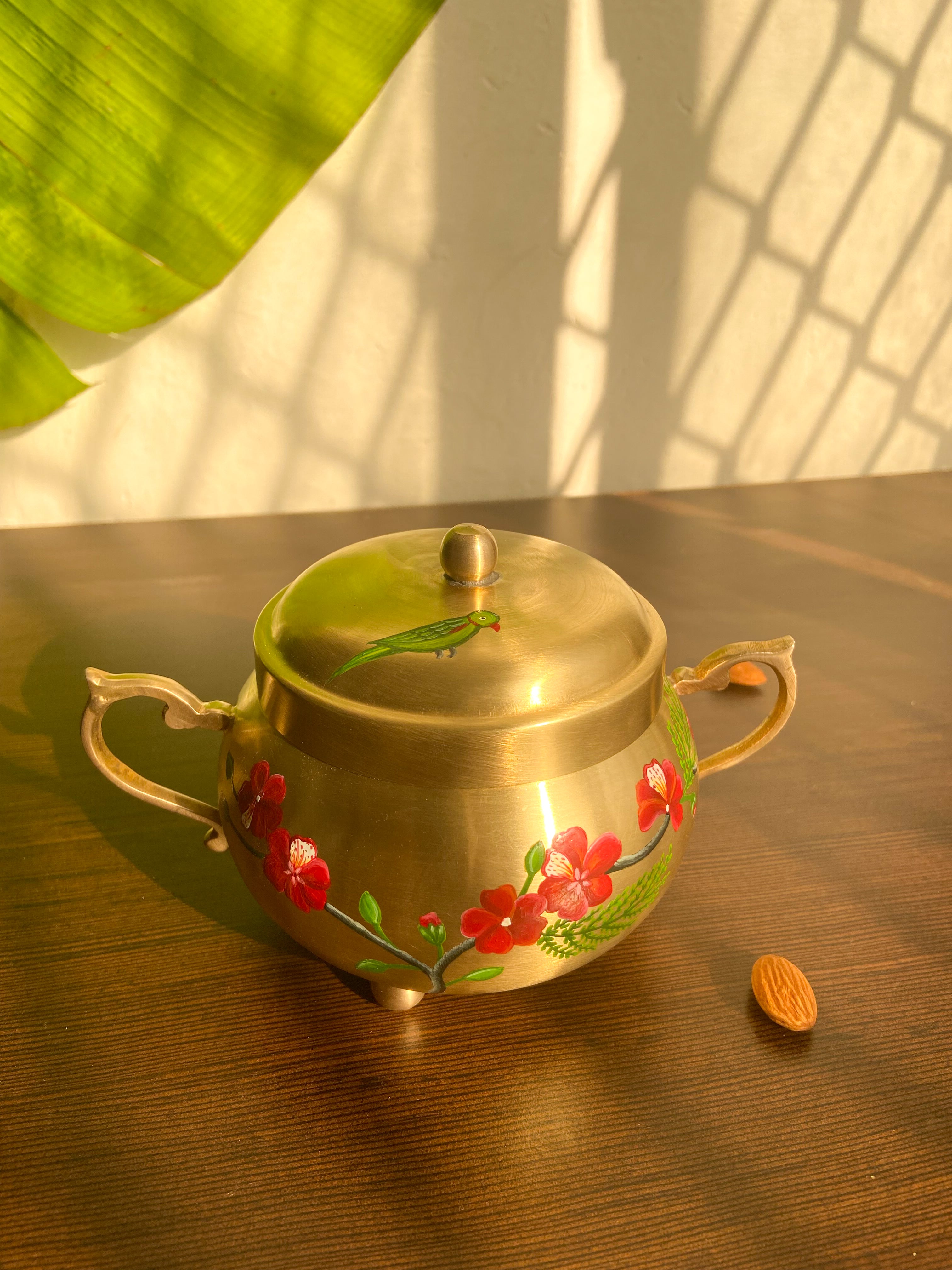 Buy Brass Vintage Nut Box Online - IHCo – Indian Heirloom Company